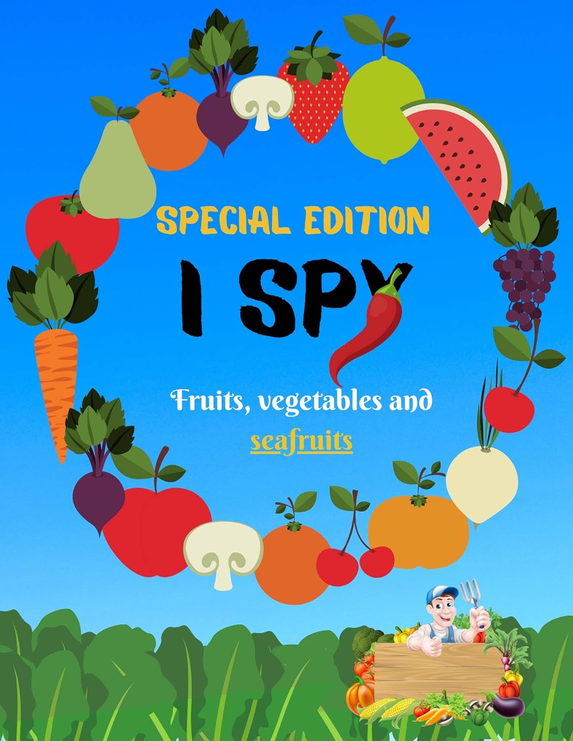 Amazon.com: I Spy - Fruits, vegetables and sea fruits!: Funny and ...