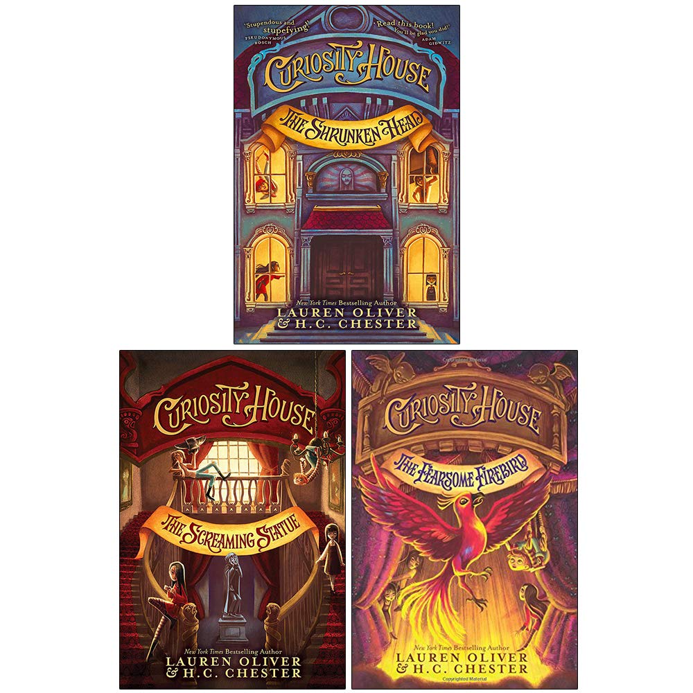 Curiosity House Series 3 Books Collection Set By Lauren Oliver, H C ...