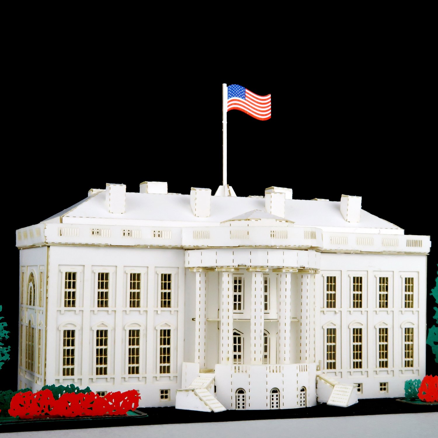 Snapklik.com : Paper Nano White House Building Kit