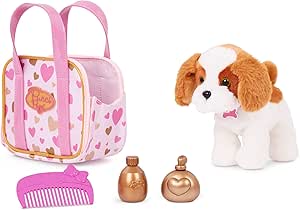 Amazon.com: Pucci Pups – Toy Dog – Plush Puppy – Dog Carrier – Toy Shih ...