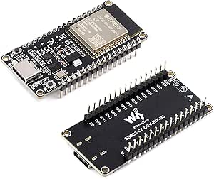 Amazon.com: with Pre-soldered Header ESP32-C6 Microcontroller W-i-F-i 6 ...