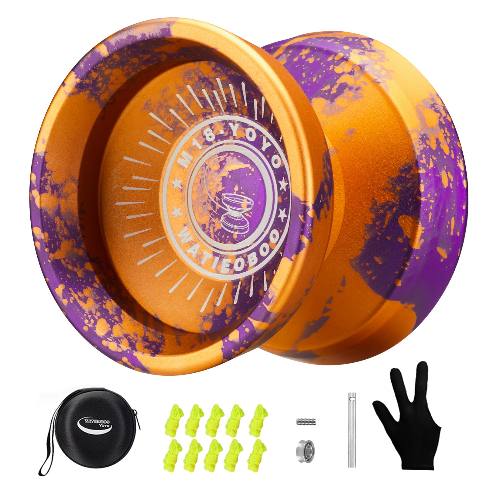 Snapklik.com : WATIEOBOO M18 Responsive & Pro Metal Trick Yoyo For Kids ...