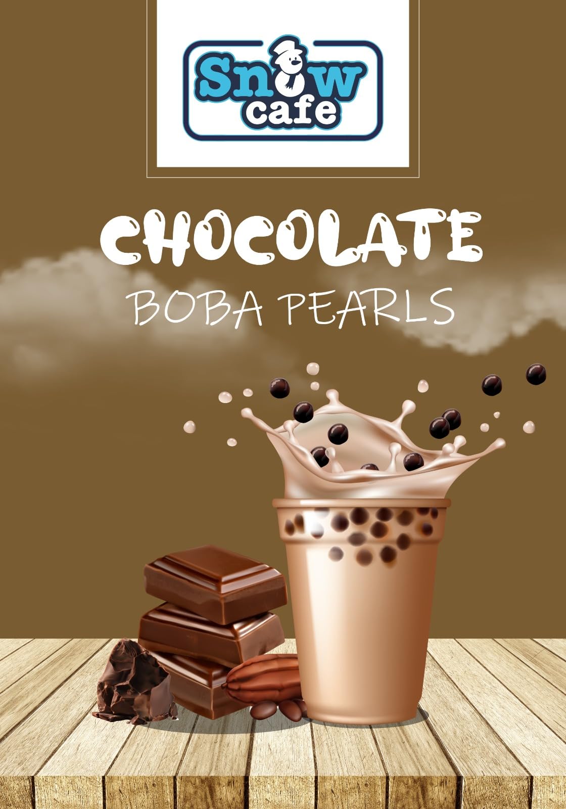Buy Food Theory Chocolate Boba Pearls/Tapioca Pearls/Bubble Tea Chewy ...