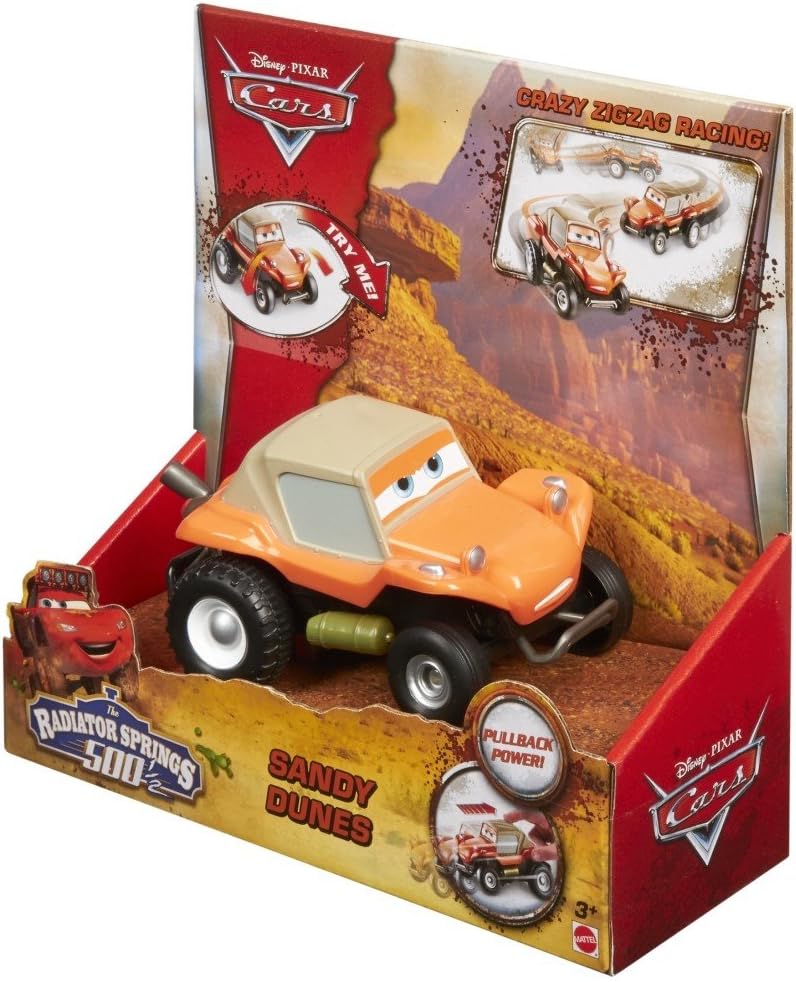 Amazon.com: Disney Pixar Cars RS500 1/2 Sandy Dunes Vehicle : Toys & Games