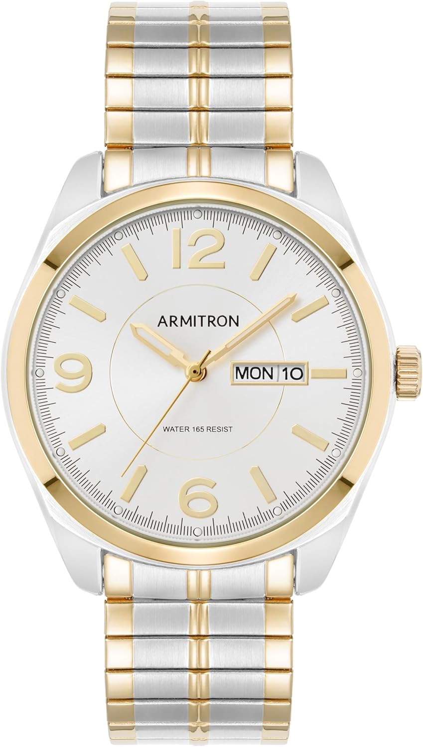 Amazon.com: Armitron Men's Day-Date Function Expansion Band Watch, 20 ...