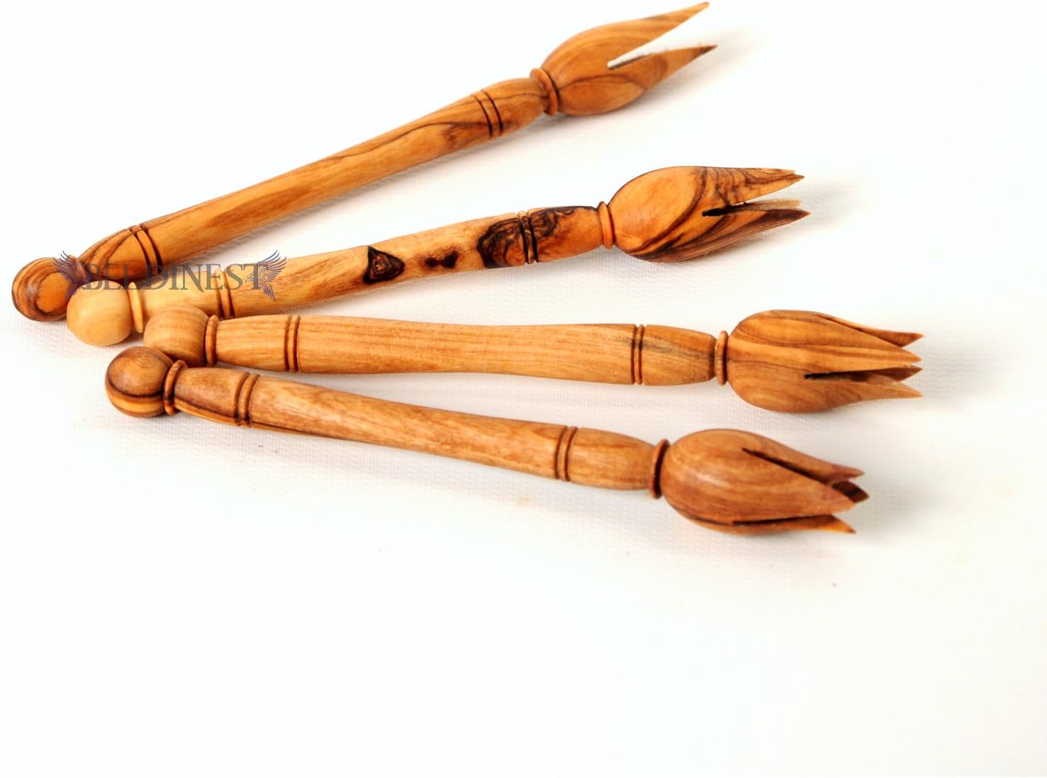 Amazon.com: Cocktail Forks - Handcrafted Party Snack Pickers, Hand ...
