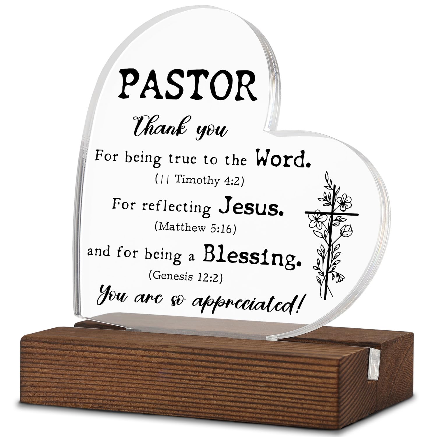 Amazon.com: Pastor Appreciation Gifts, Birthday Gift for Pastor, Pastor ...