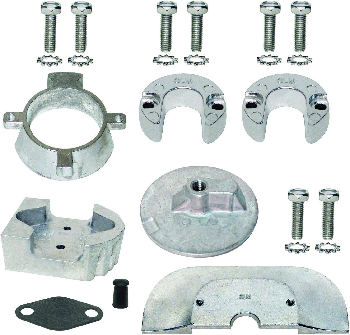 Aluminum Anode Kit MerCruiser Alpha 1 Gen 2 zinc Salt Water outdrive ...