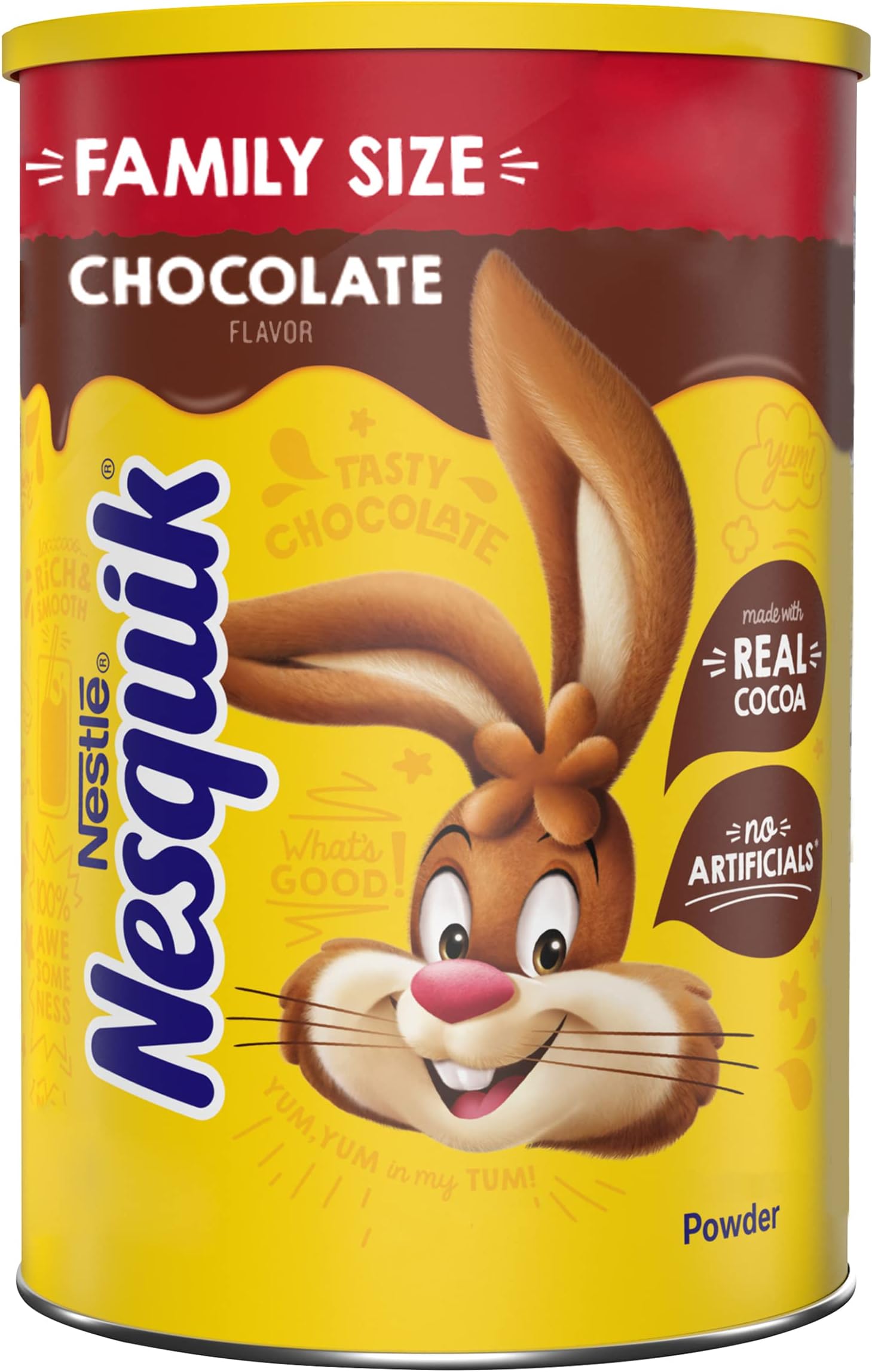 Amazon.com: NESQUIK Chocolate Powder 6x38oz Canisters