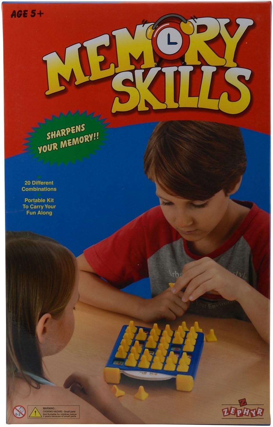 Buy zephyr memory skills learning & education-Multi color Online at Low ...
