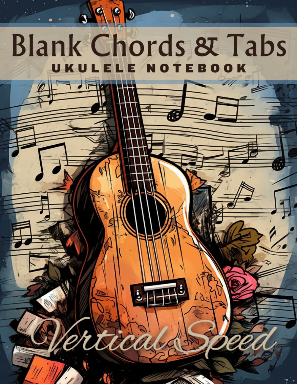 Amazon.com: Ukulele Blank Chords & Tabs Notebook, Tablature Notation ...
