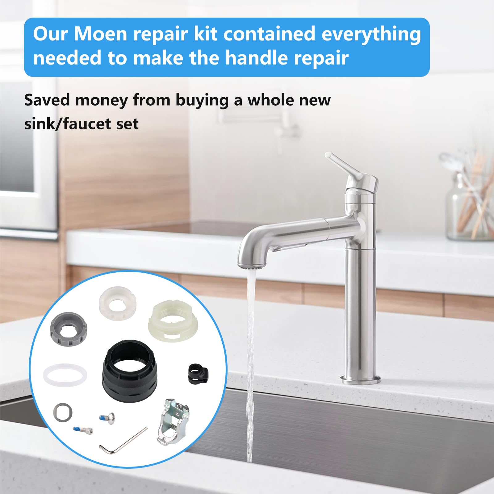 Fix Moen Kitchen Faucet Fixing A Faucet, MacGyver Style Making