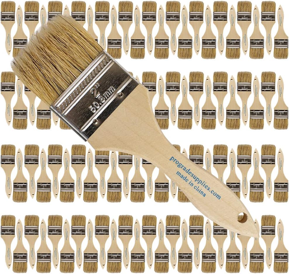 Amazon.com: Pro Grade - Chip Paint Brushes - 96 Ea 3 Inch Chip Paint ...