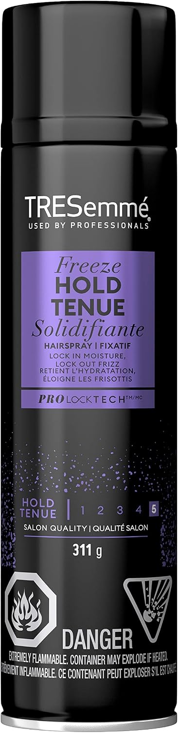 TRESemmé Freeze Hold Hairspray with Pro Lock Tech™ for anti-frizz hair ...