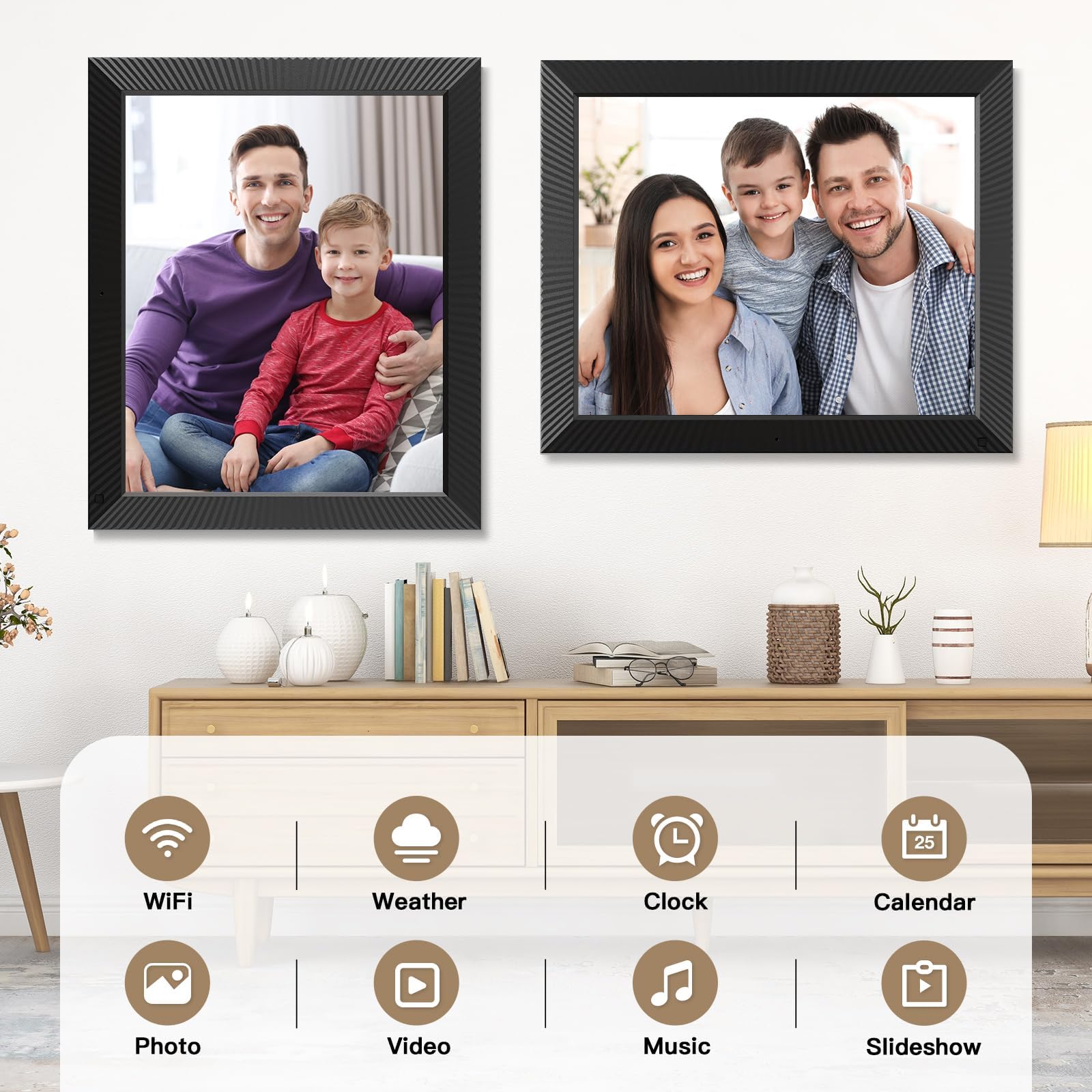 Extra Large Digital Picture Frame - 17-inch Extra Large Digital Picture ...