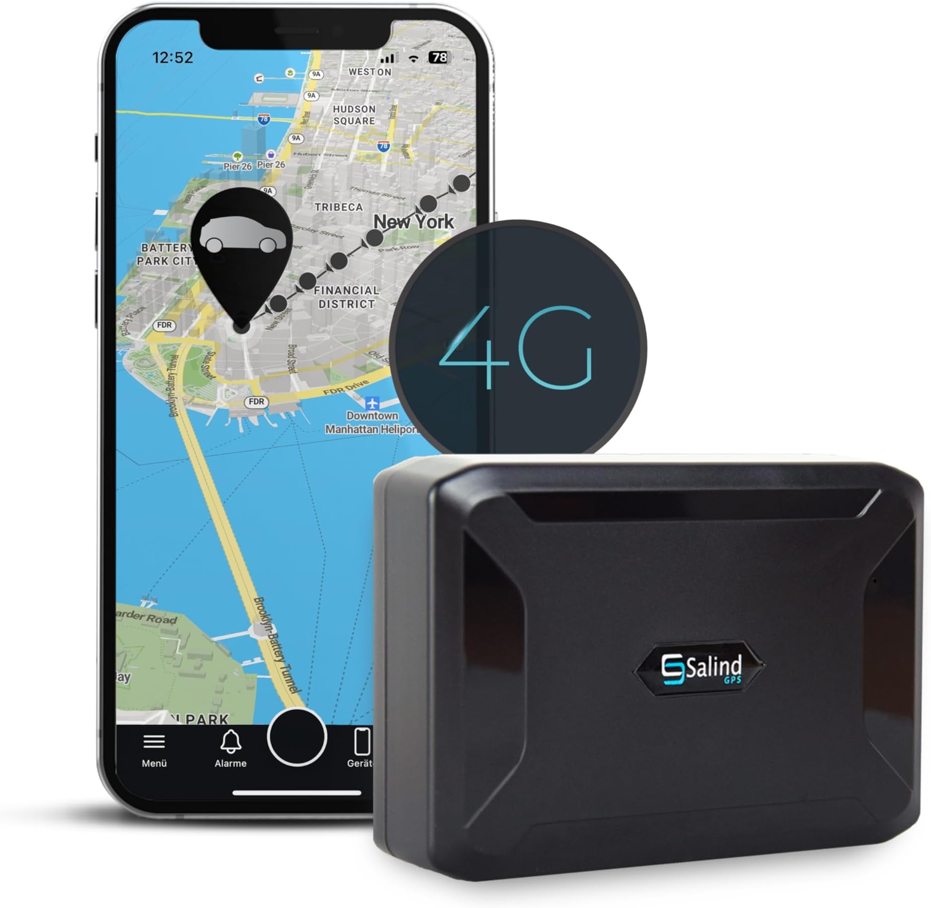 Salind GPS 11 4G, Rastreador GPS para Auto, Duración de la Batería ...