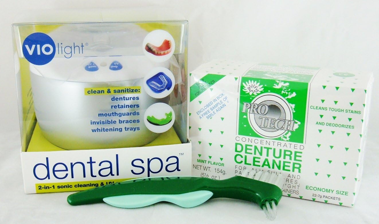 Amazon.com: Violight Denture Care Kit : Health & Household