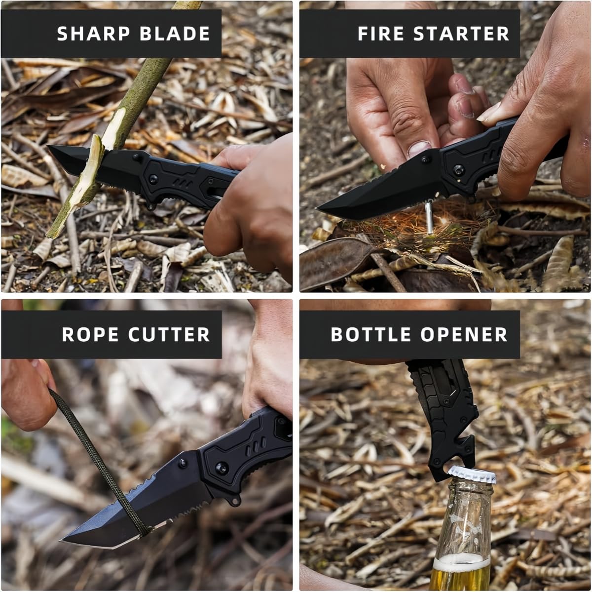 Multi-Tool Camping Multitool Accessories, Stainless Steel Folding ...