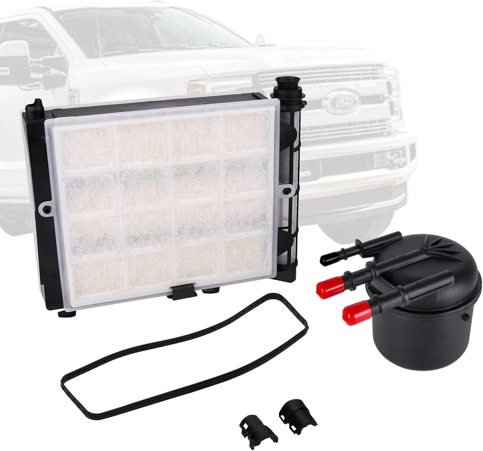 Amazon.com: 6.7 Powerstroke Fuel Filter Element - Compatible with 2017 ...