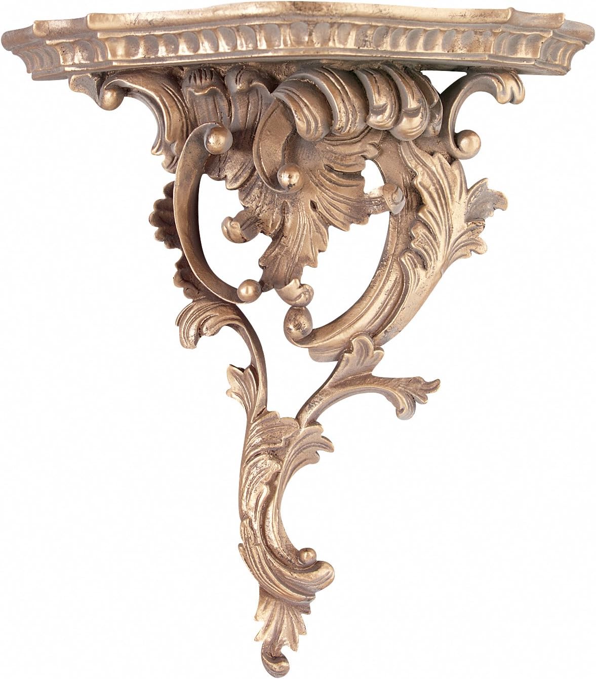 Amazon.com: Hickory Manor House Right Renaissance Bracket Decor, Gold ...
