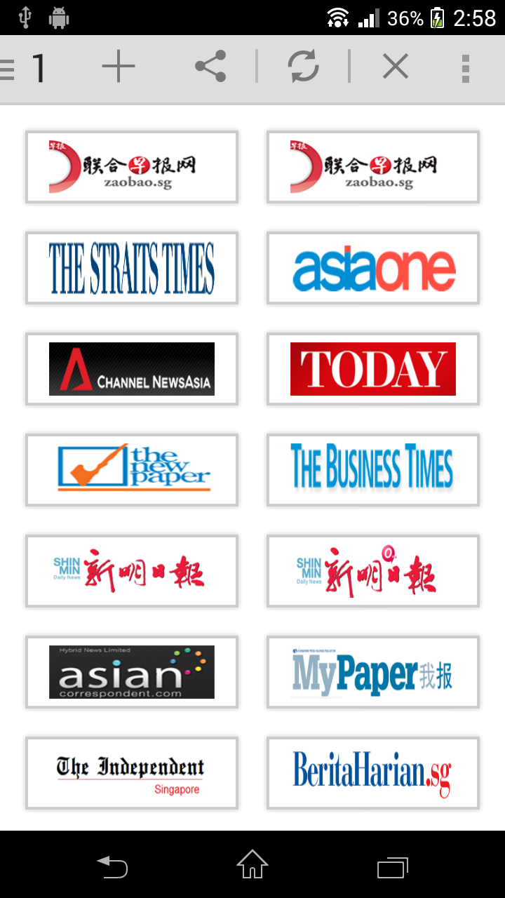 All Newspapers Singapore:Amazon.com:Appstore for Android