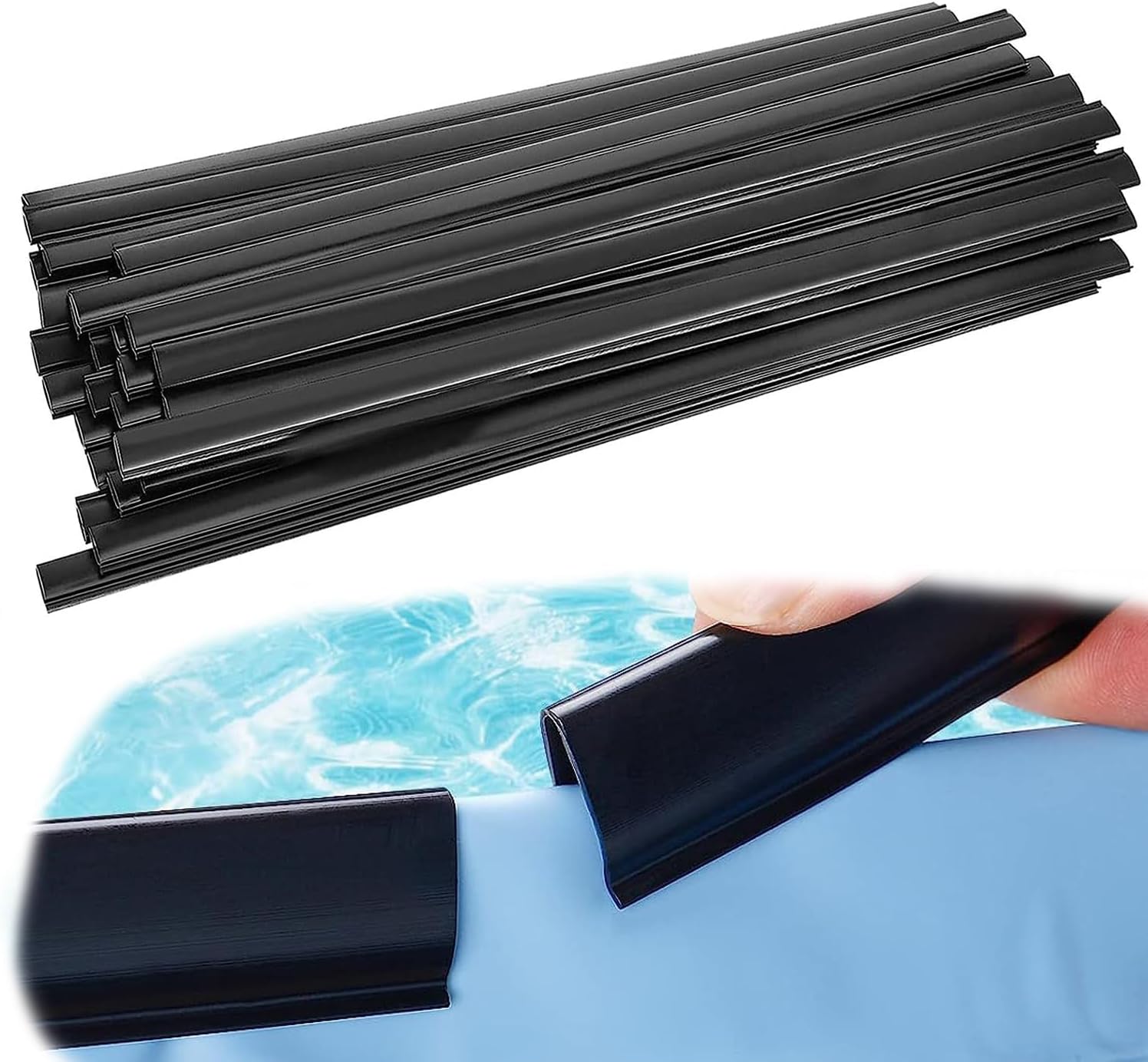 Amazon.com : ZeJlo Coping Strips for Overlap Above Ground Pool Liners ...