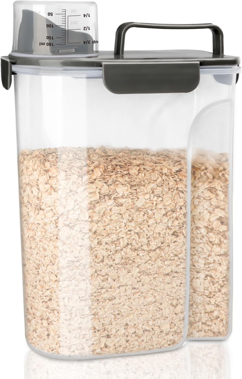 Amazon.com: Cereal Dispenser, Rice Dispenser, Flour Sugar Storage ...