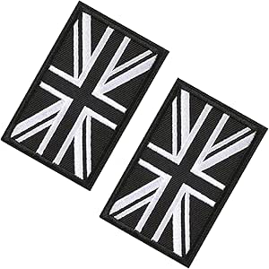 Union Jack Patch, 2pcs Sew On Badges for Backpacks Clothing Hook and ...