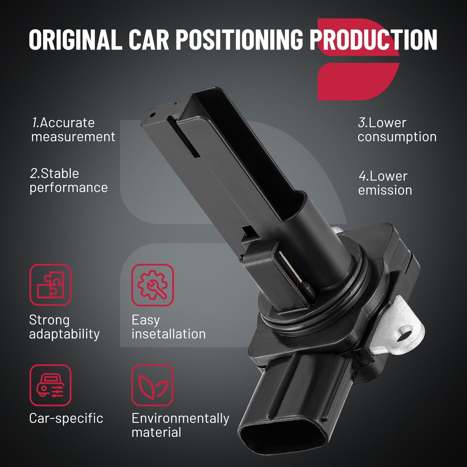 OEM Compatible MAF Sensor 22680-AA380 Replacement Mass Air Flow Sensor ...