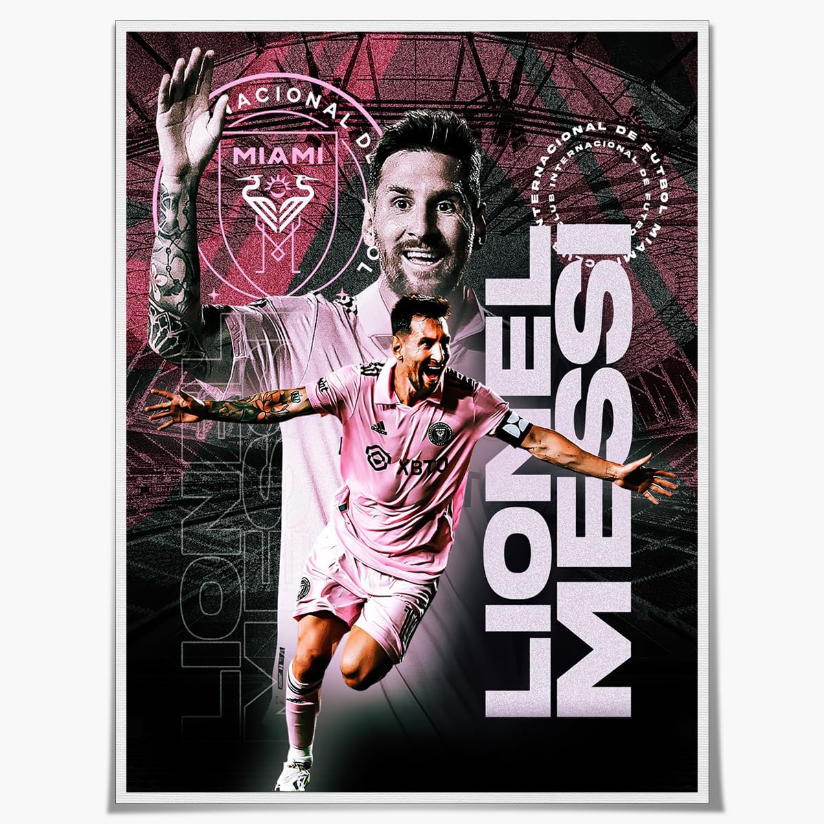 Amazon.com: Messi Poster Lionel Football Superstar Posters，Sports ...
