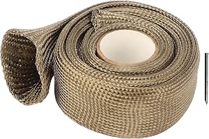 Amazon.com: Automotive Heat Sleeve, Fuel Line Heat Cover, 9.8ft Basalt ...