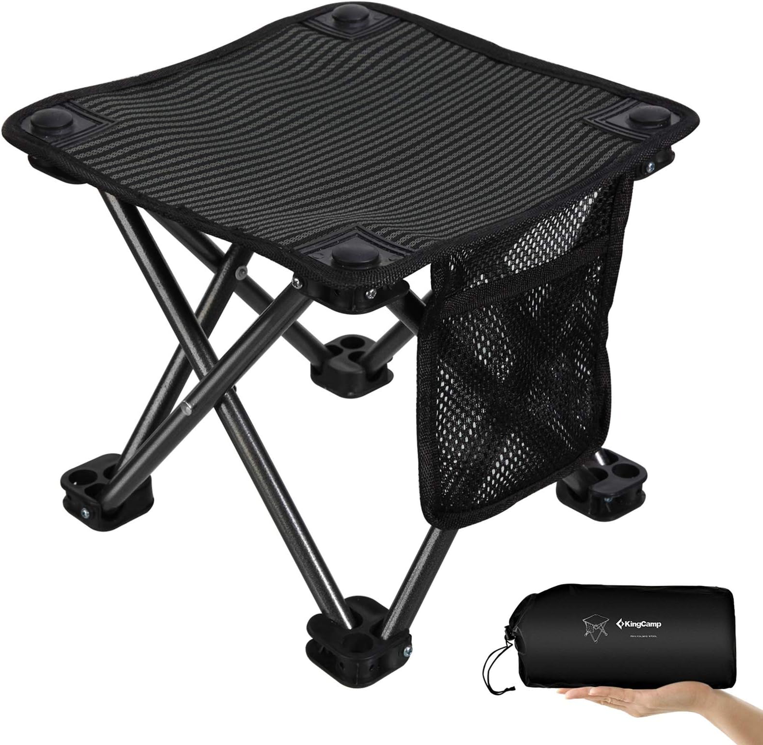 Xndryan Camping Hocker Faltbar, Klapphocker Angelhocker Faltbarer ...