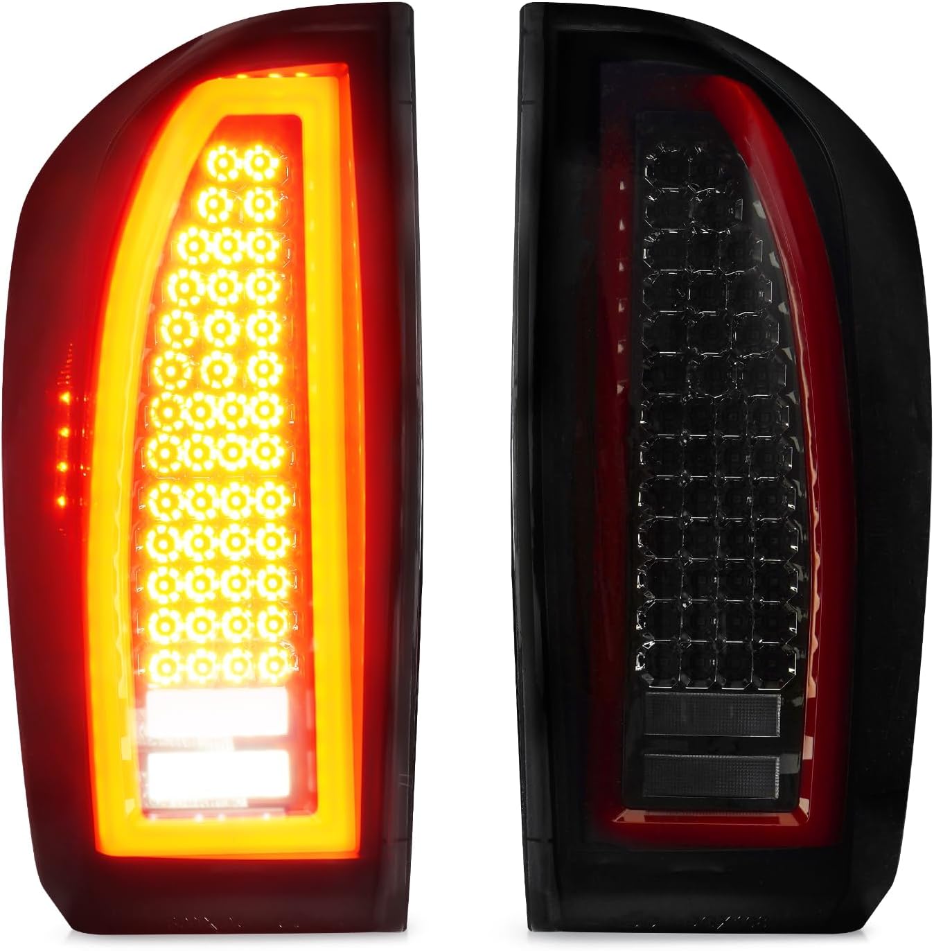 Amazon.com: LED Tail Light for 2016-2021 Toyota Tacoma, Rear Taillight ...