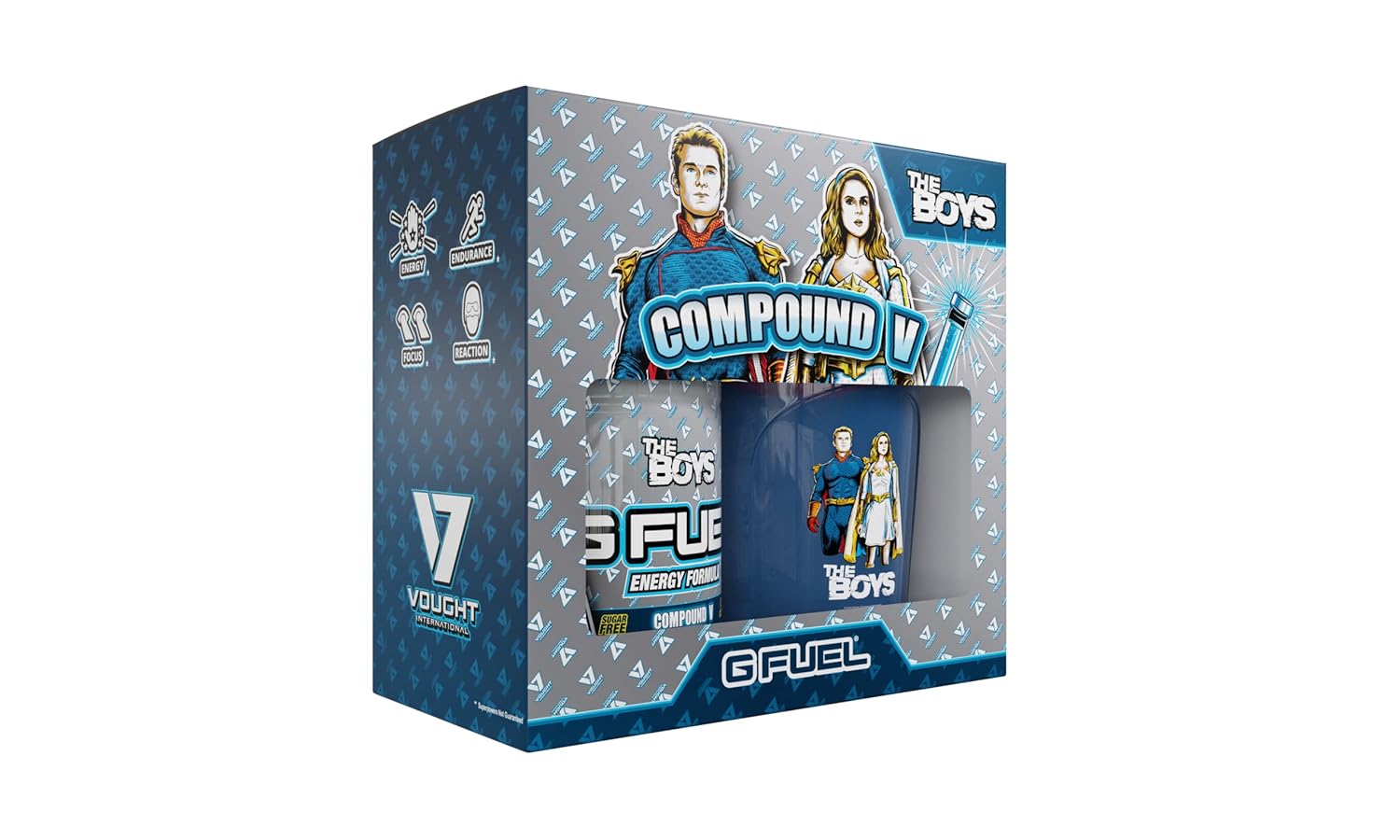 Amazon.com : G Fuel Elite Energy Powder Collector's Box (Compound V ...