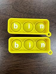 Amazon.com: Aizweb CVC Word Game,Mini Pop Board Fidget Sensory Toy Pack for Preschool ...