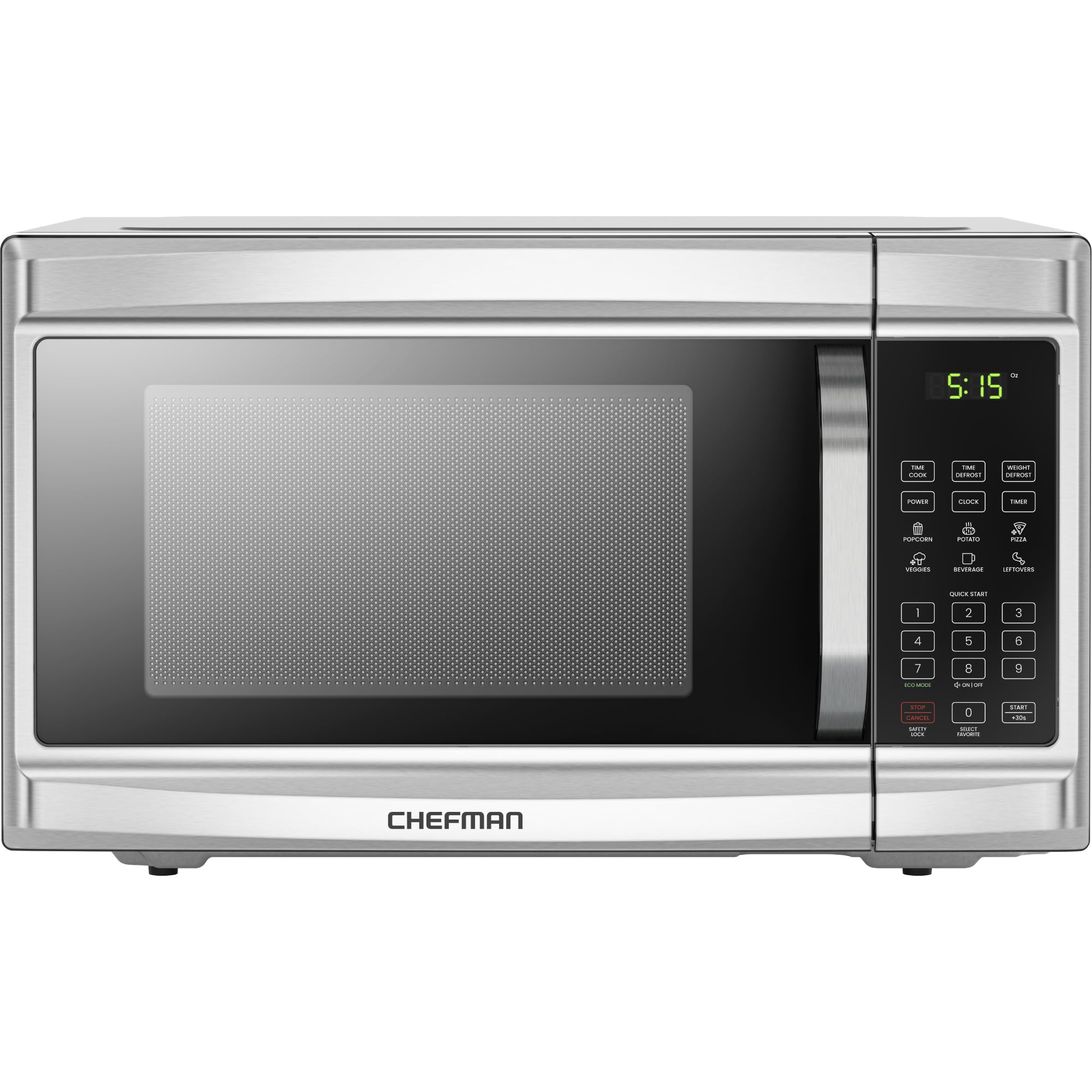 Amazon.com: Chefman Countertop Microwave Oven, 1.3 Cu. Ft. Digital ...