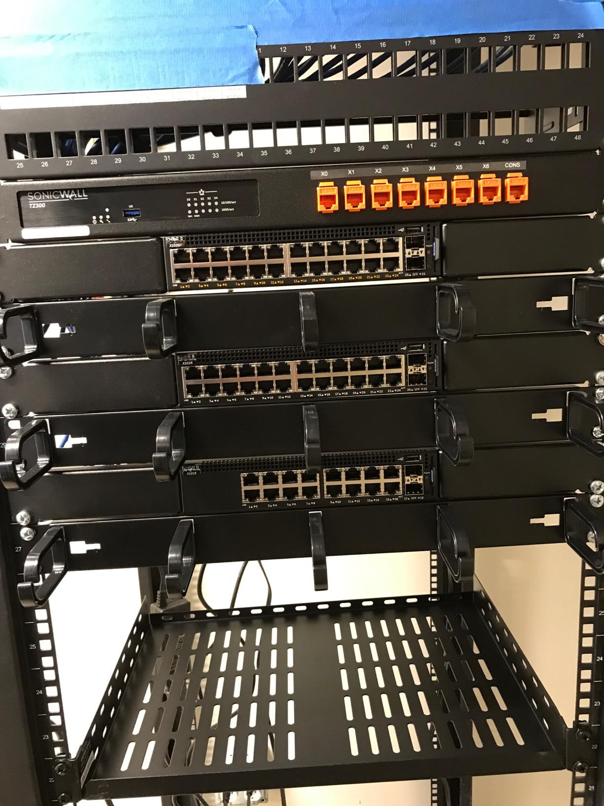 Amazon.com: Rackmount.IT RM-SW-T4 Kit for Sonicwall TZ300, TZ350 ...