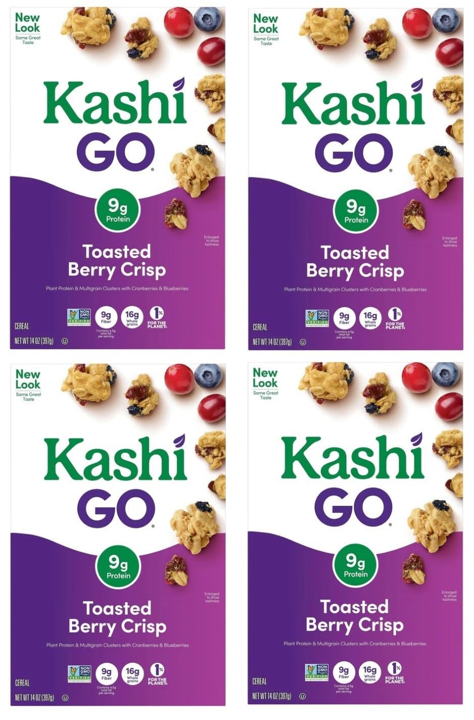 Amazon.com: Generic Kashi Go.Cold Breakfast Cereal - Vegan Protein ...