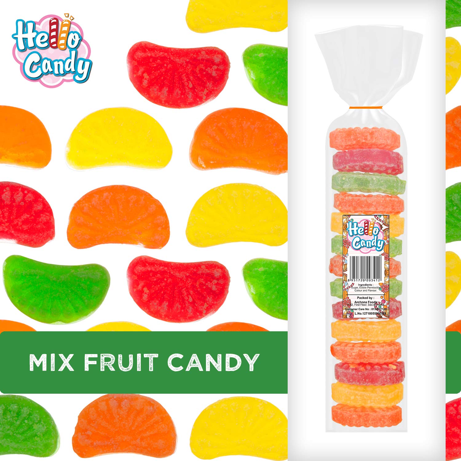 Buy Peppal Hello Candy - 40 Pcs, 800 Grams [After Meal Snack, Candies ...