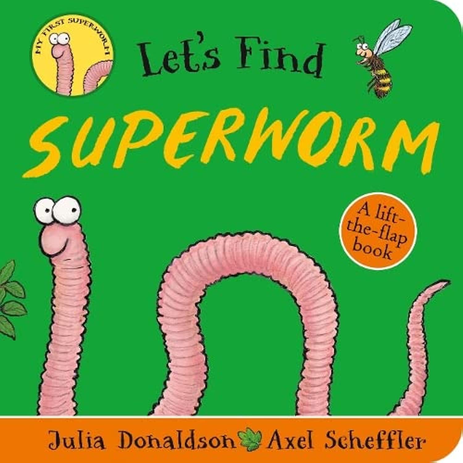 Let's Find Superworm - an exciting search and find book with soft felt ...