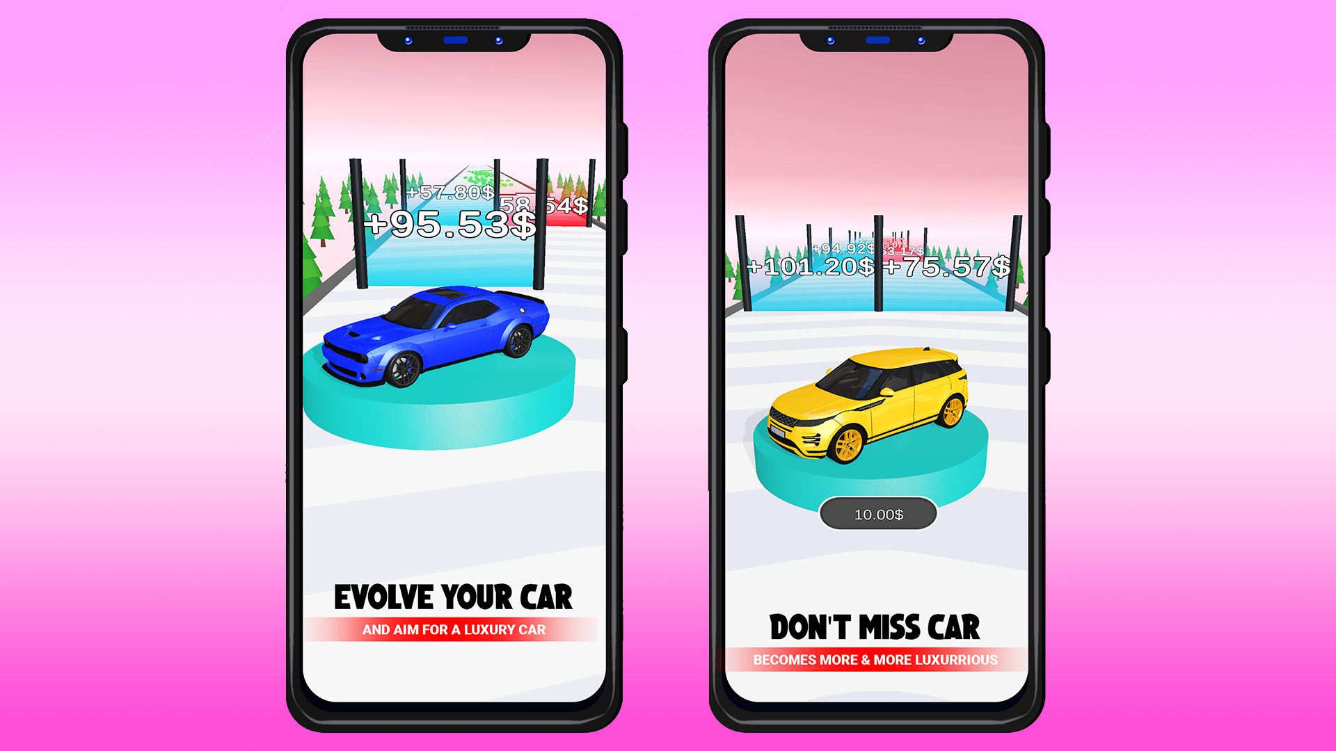 Supercar Rush Evolution Runner: Dream Luxury Racing Car Evolution Run ...