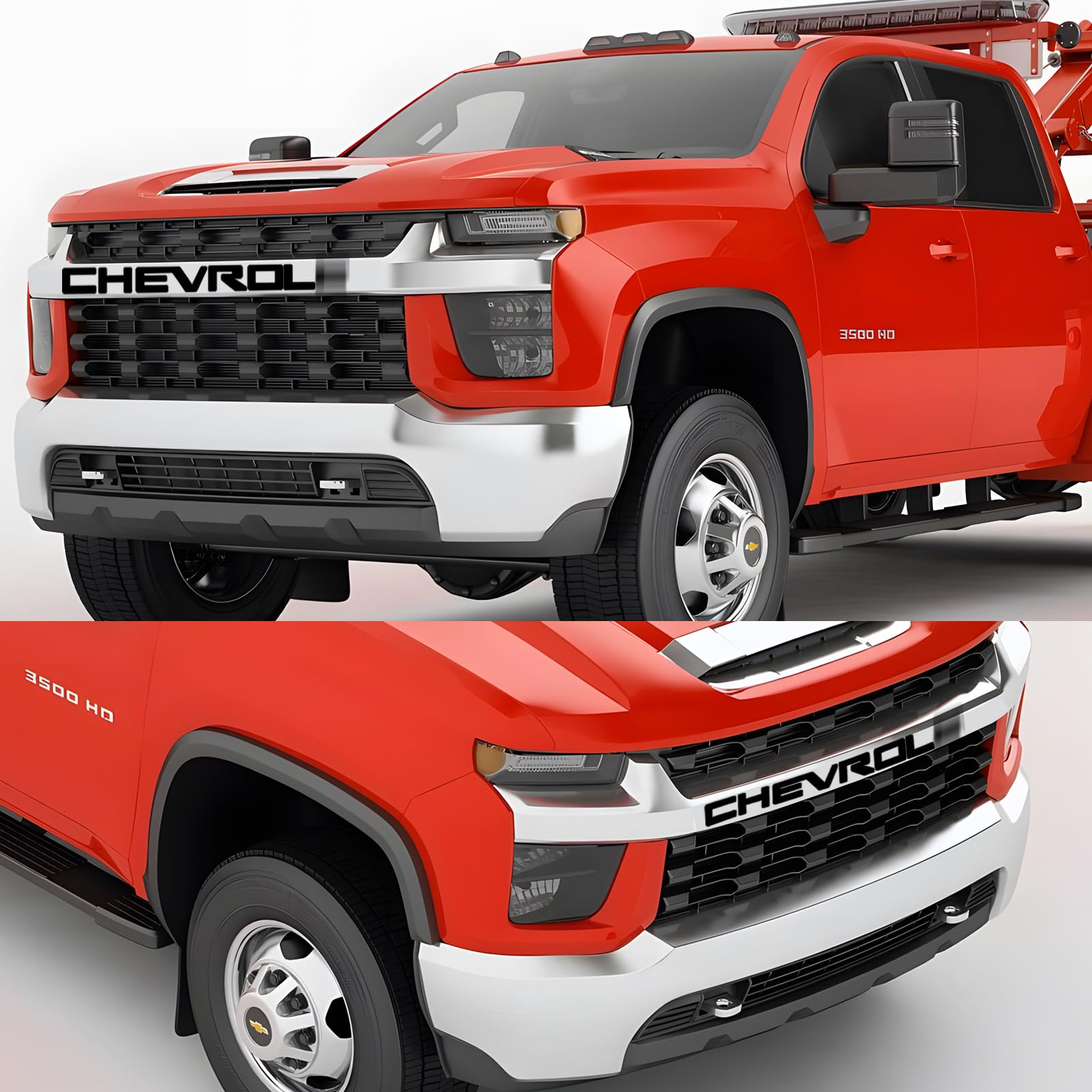 Snapklik.com : Front Grill Inserts Letter Compatible For 2022-2023 ...