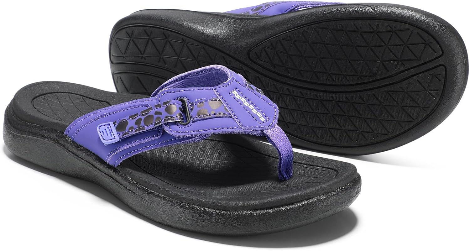 Amazon.com | STQ Women Beach Orthopedic Flip Flops Soft Orthotic ...