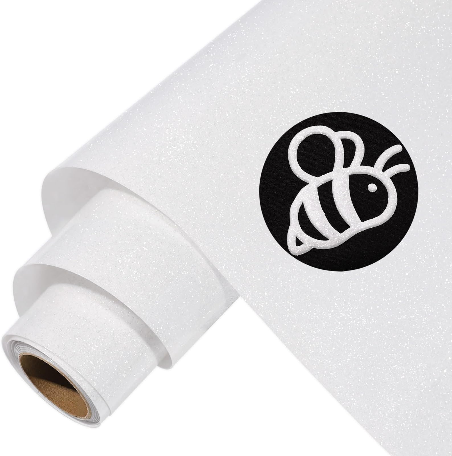 Amazon.com: Glitter Puff Vinyl Heat Transfer 3D - Puff HTV Vinyl 7 ...