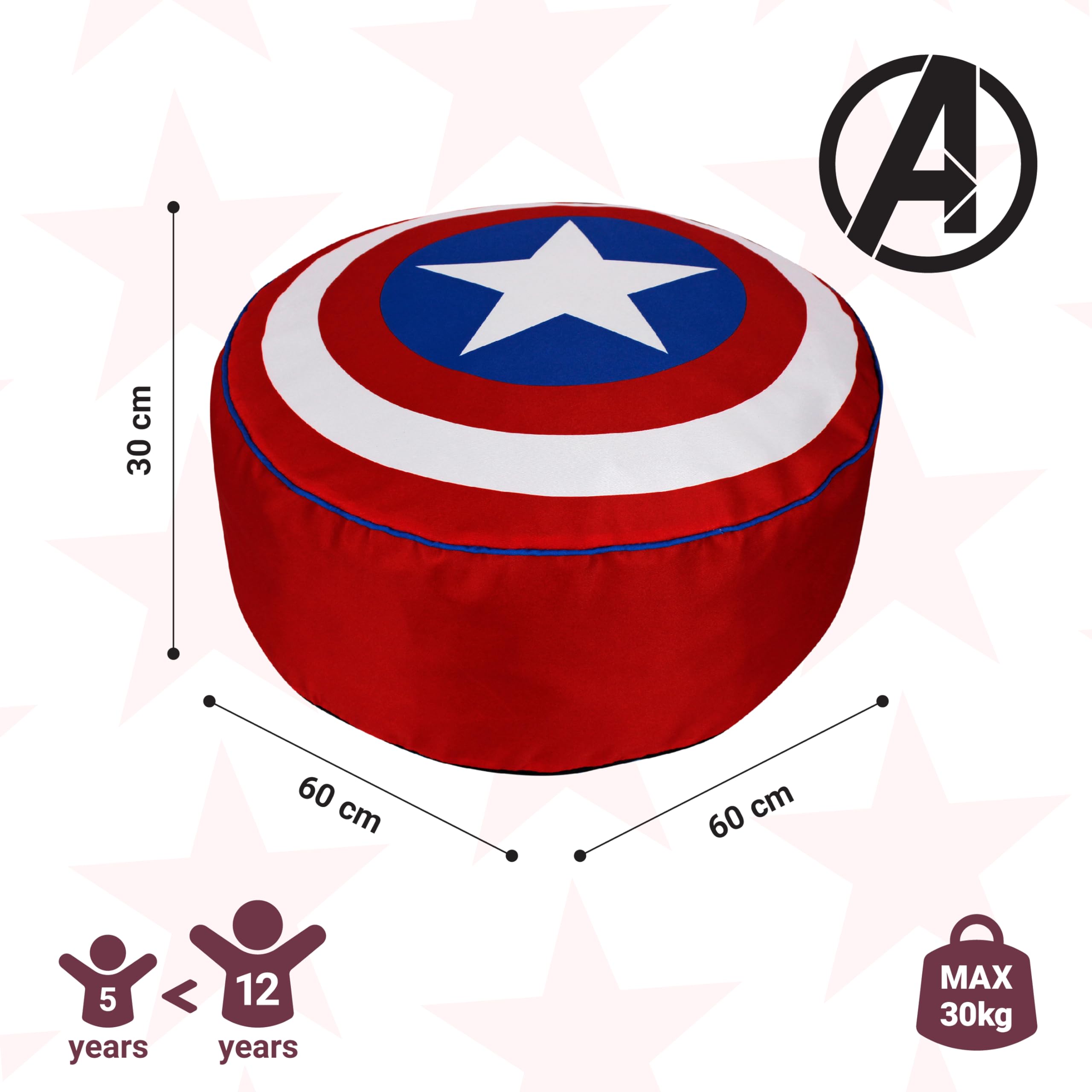 Captain America Polyester Winghouse Captain America Star Carrier