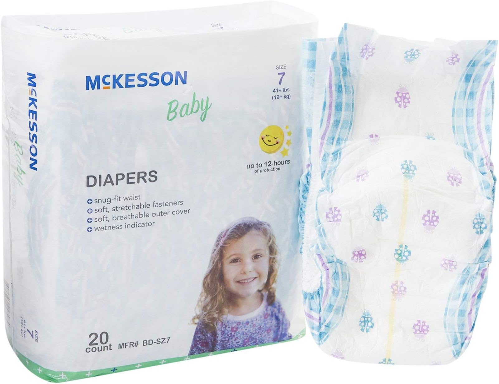 Amazon.com: Cuties Premium Size 7 Baby Diapers, 20 Count : Baby