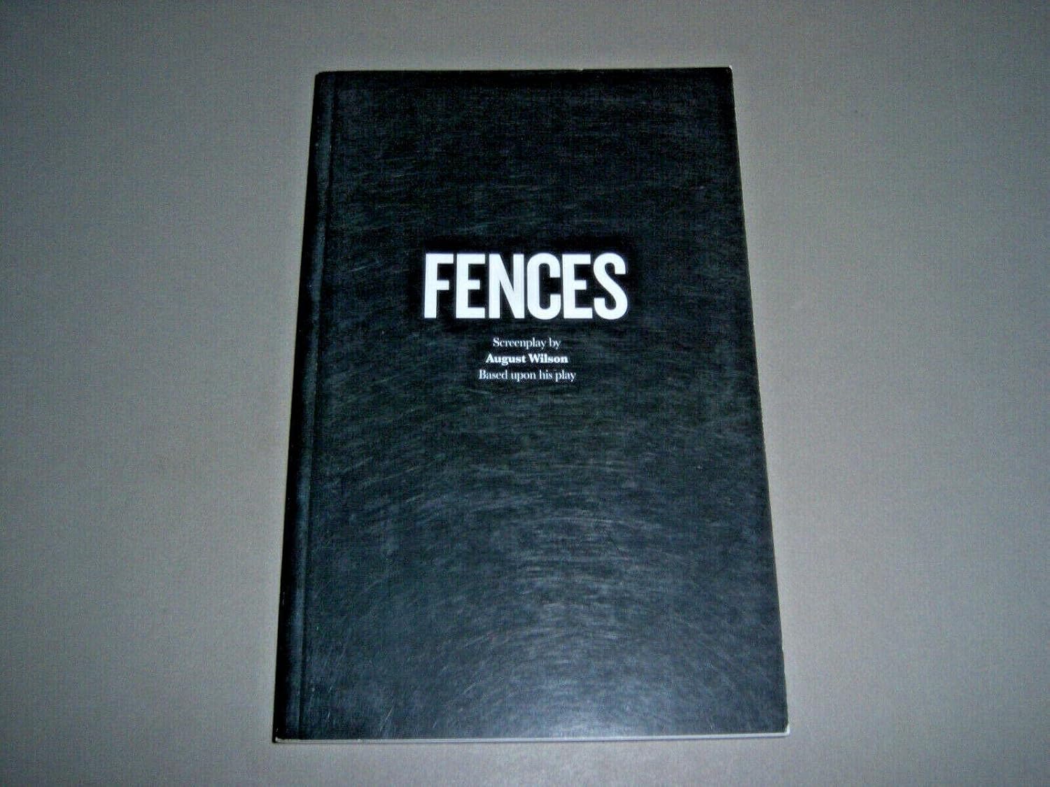 FENCES - The Screenplay: August Wilson: 9780735217867: Amazon.com: Books