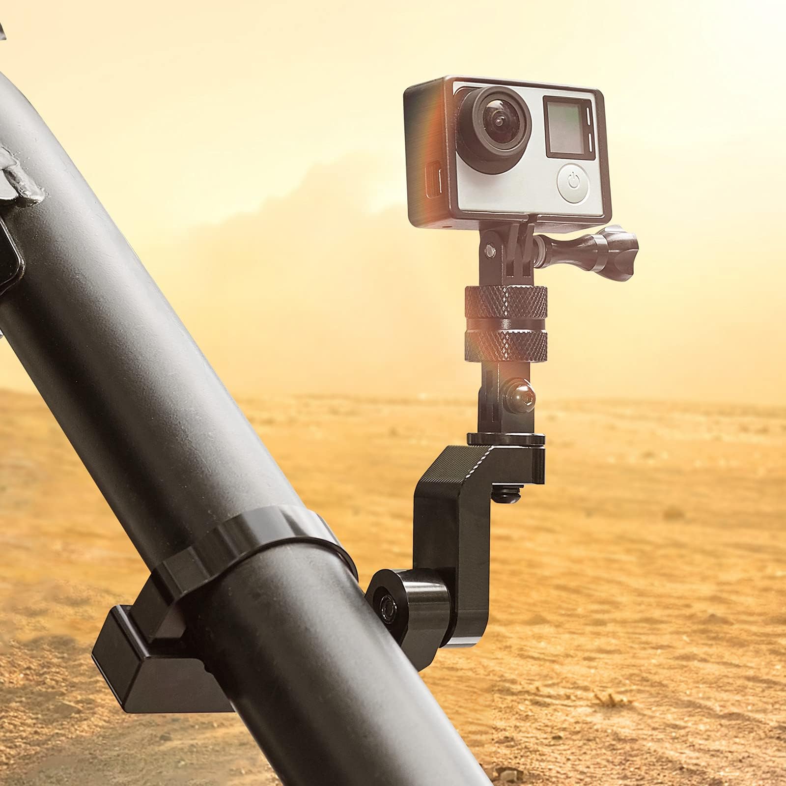 Amazon.com : SLFC Roll Bar Mount Compatible with GoPro® Cameras + 3-Way ...