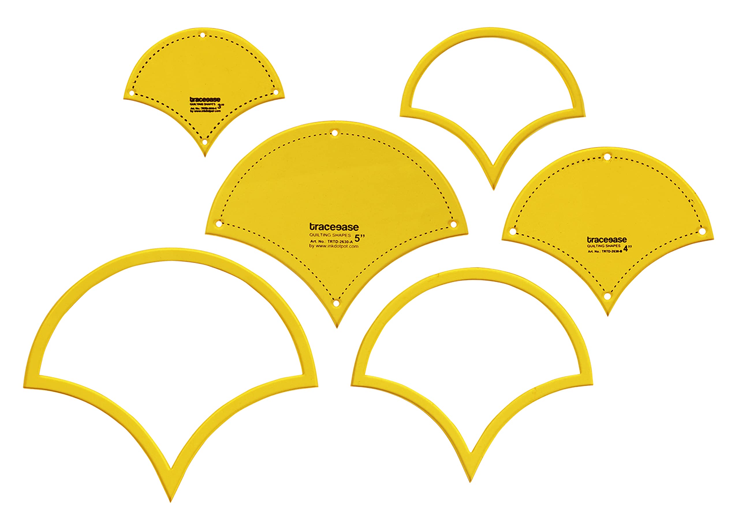 Clamshell Template For Quilting