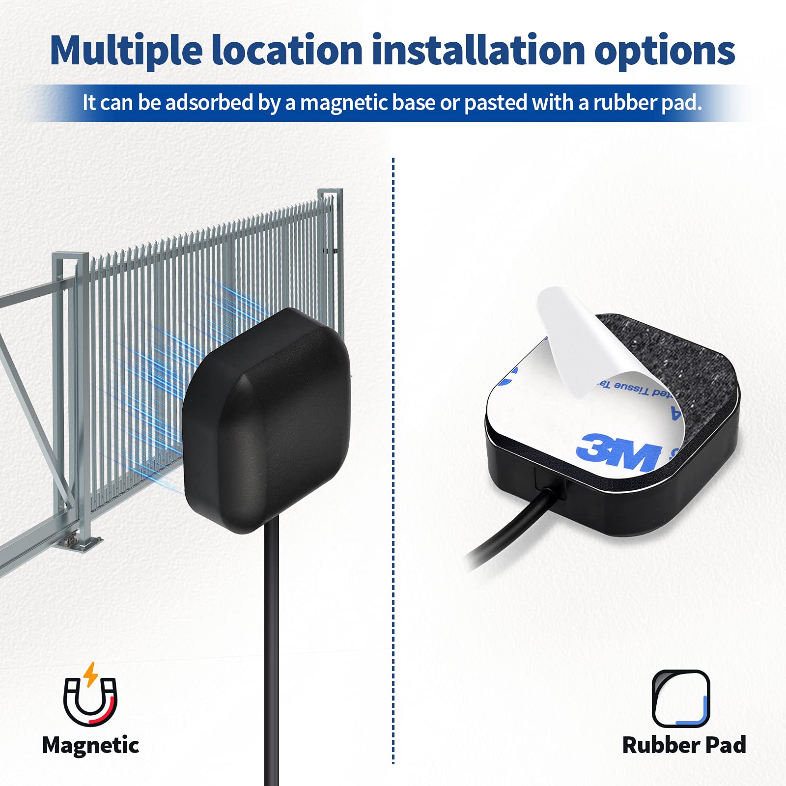 Bingfu Vehicle Waterproof Active GPS Navigation Antenna Fakra C Blue ...